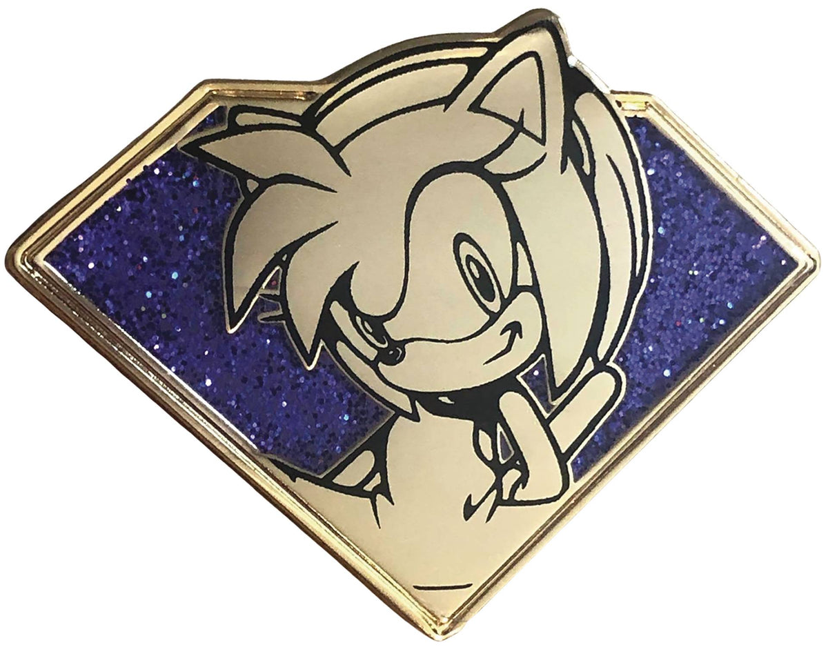 Sonic The Hedgehog - Golden Amy Emerald PIN – Pooky Toys